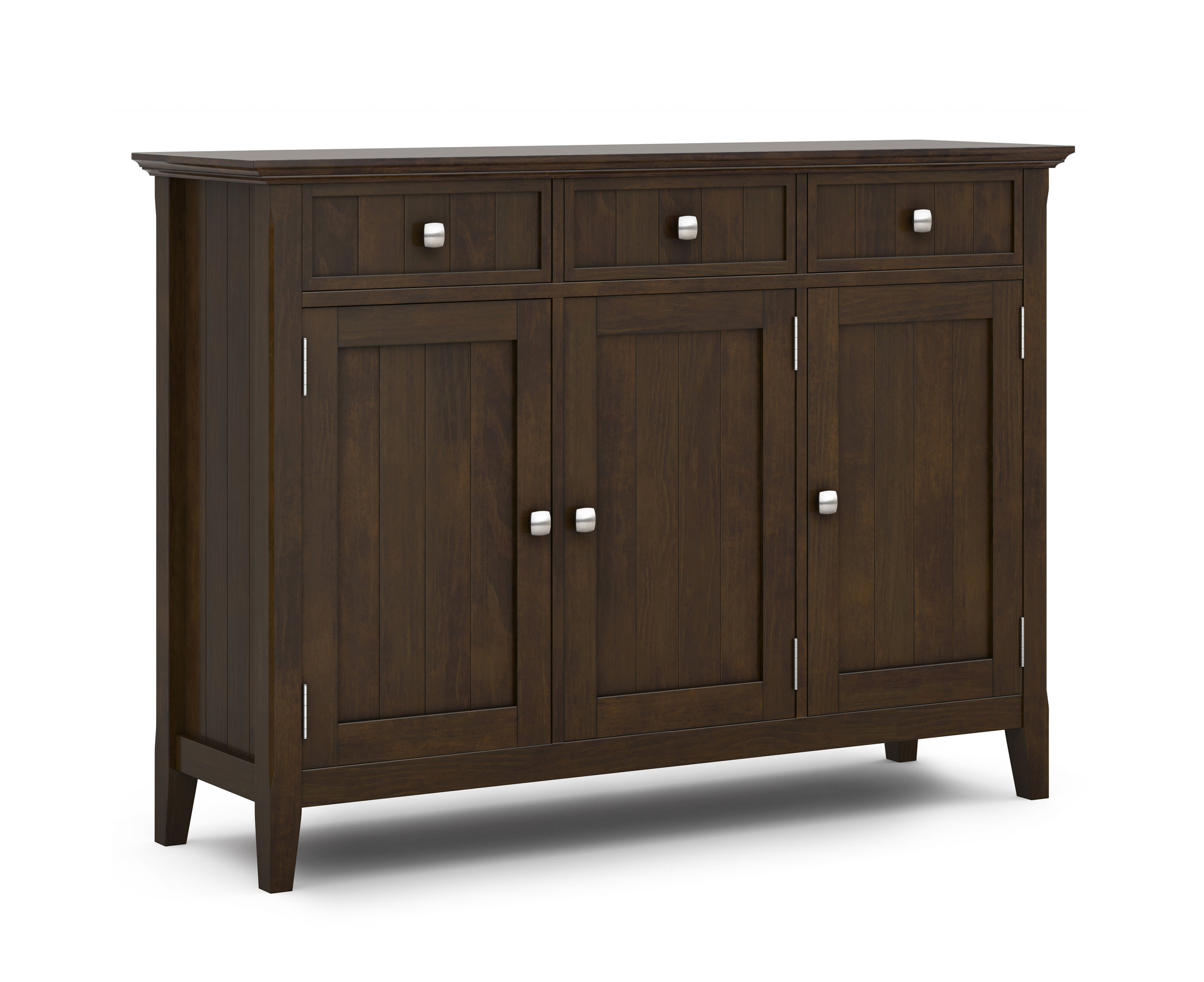 Acadian SOLID WOOD Wide Entryway Storage Cabinet - Craftsman - Storage ...