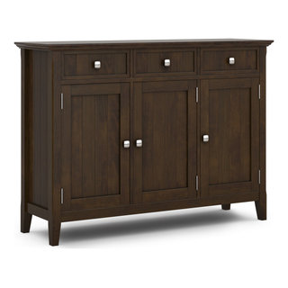 Acadian SOLID WOOD Wide Entryway Storage Cabinet - Transitional ...