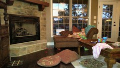 vinyl INTERIOR windows in clay not white??