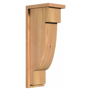 Alpine Corbel w/Backplate, 10"Dx26"H - Transitional - Corbels - by ...