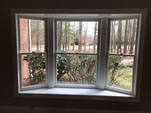 Bay window landscape