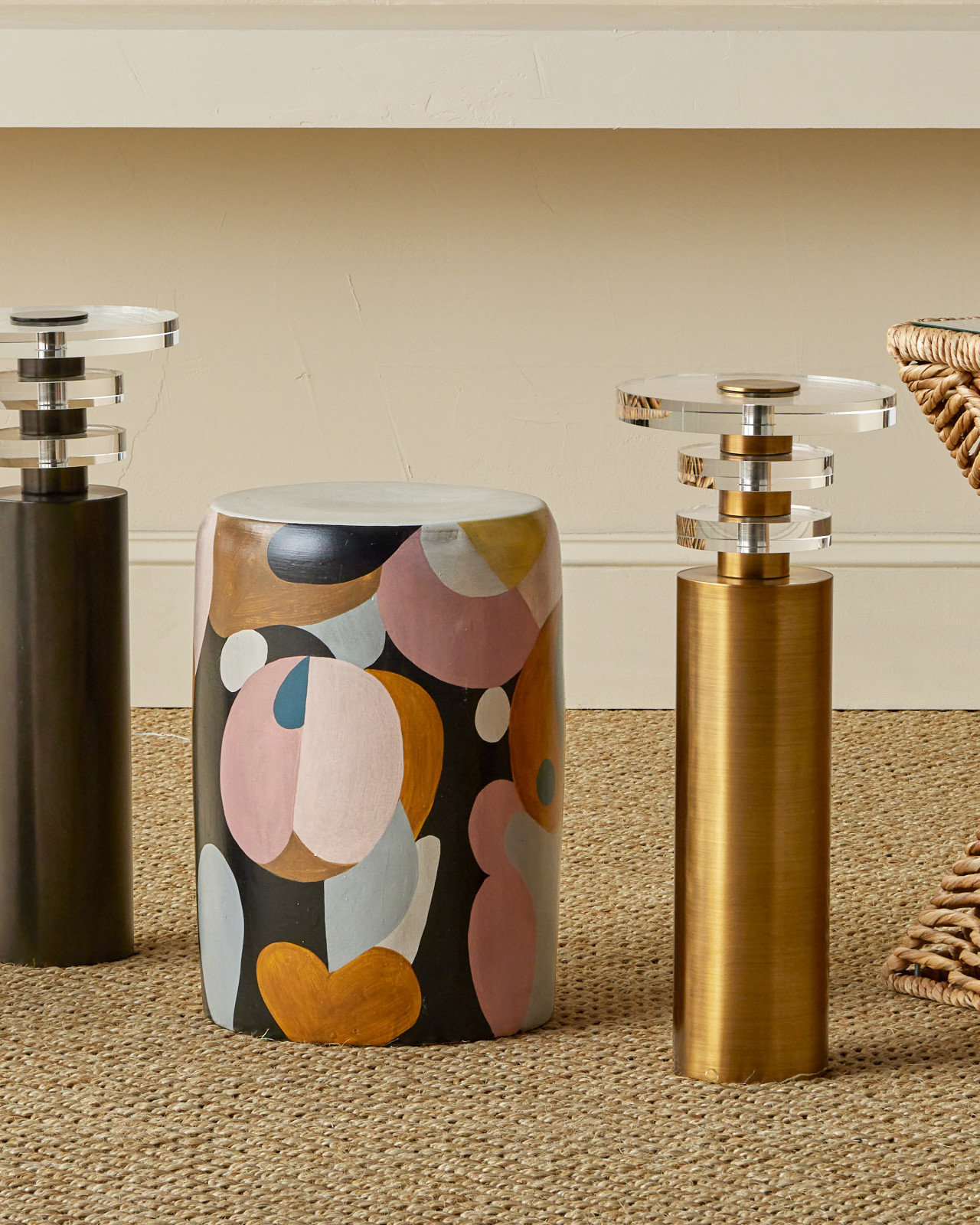 So Nouveau Pink Accent Table - Contemporary - Side Tables And End ...