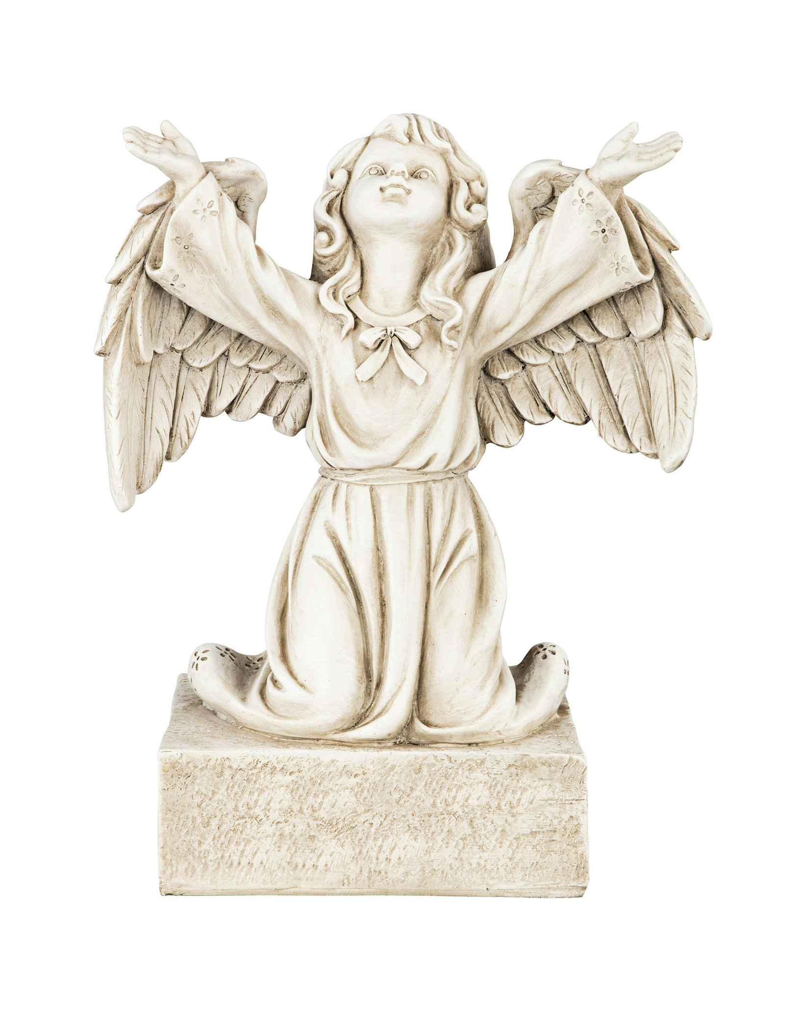 Look To The Heavens Angel Statue - Traditional - Garden Statues And ...