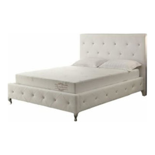 6" Queen Polyester Memory Foam Mattress Covered In A Soft Aloe Vera ...