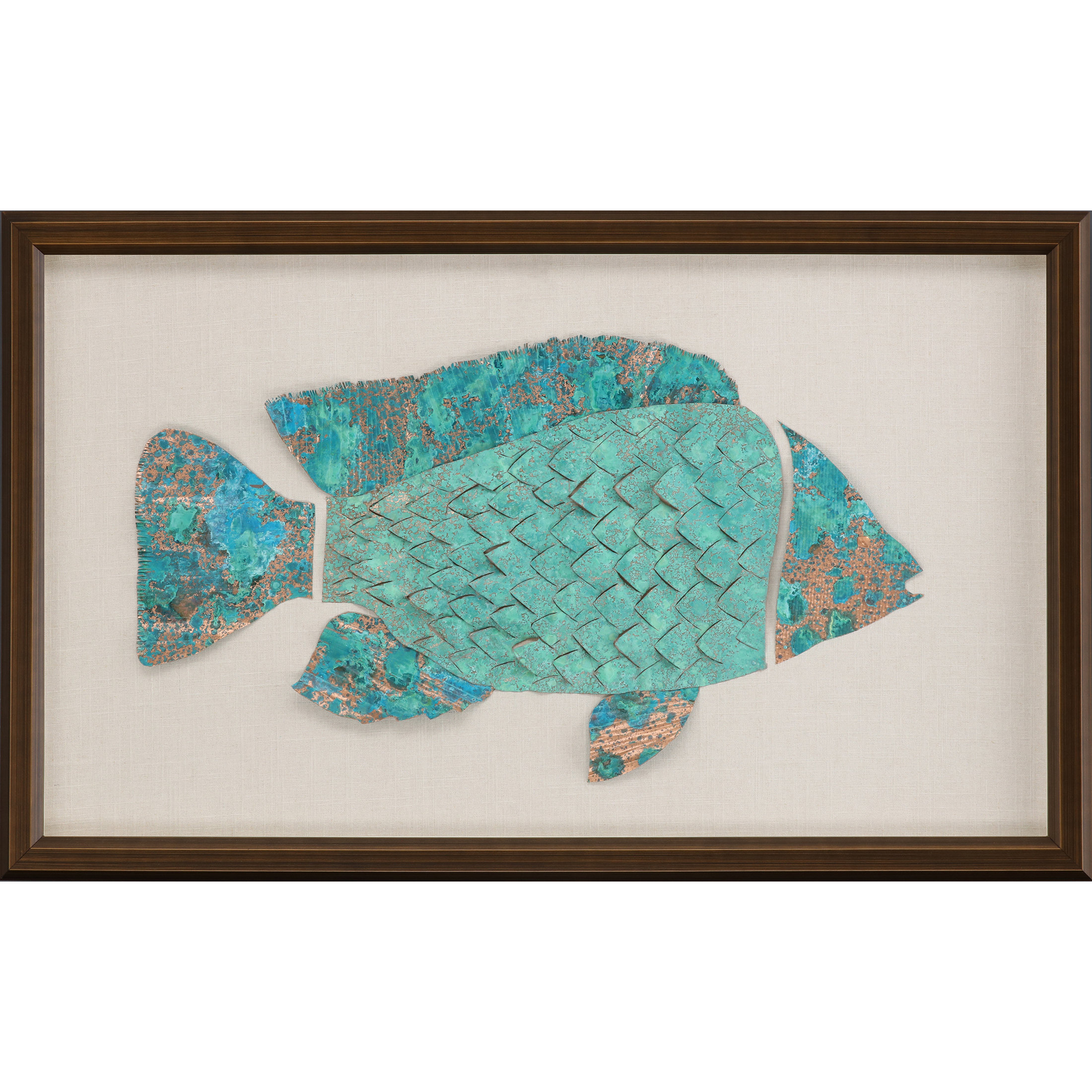 Ocean Wonder I Framed Art - Beach Style - Mixed Media Art - by Paragon ...