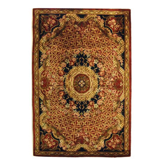 Safavieh Classic Collection CL304 Rug, 7'6"x9'6" Oval - Victorian ...