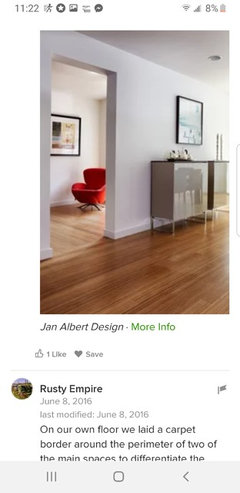 Trim or no trim on walkthrough without a door