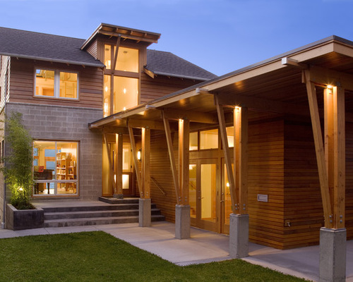 Decorative Exterior Support Beams | Houzz