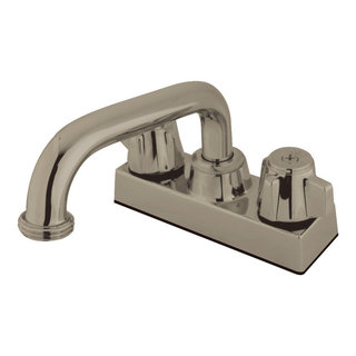 Kingston Brass KB471SN Laundry Tray Faucet, Brushed Nickel ...