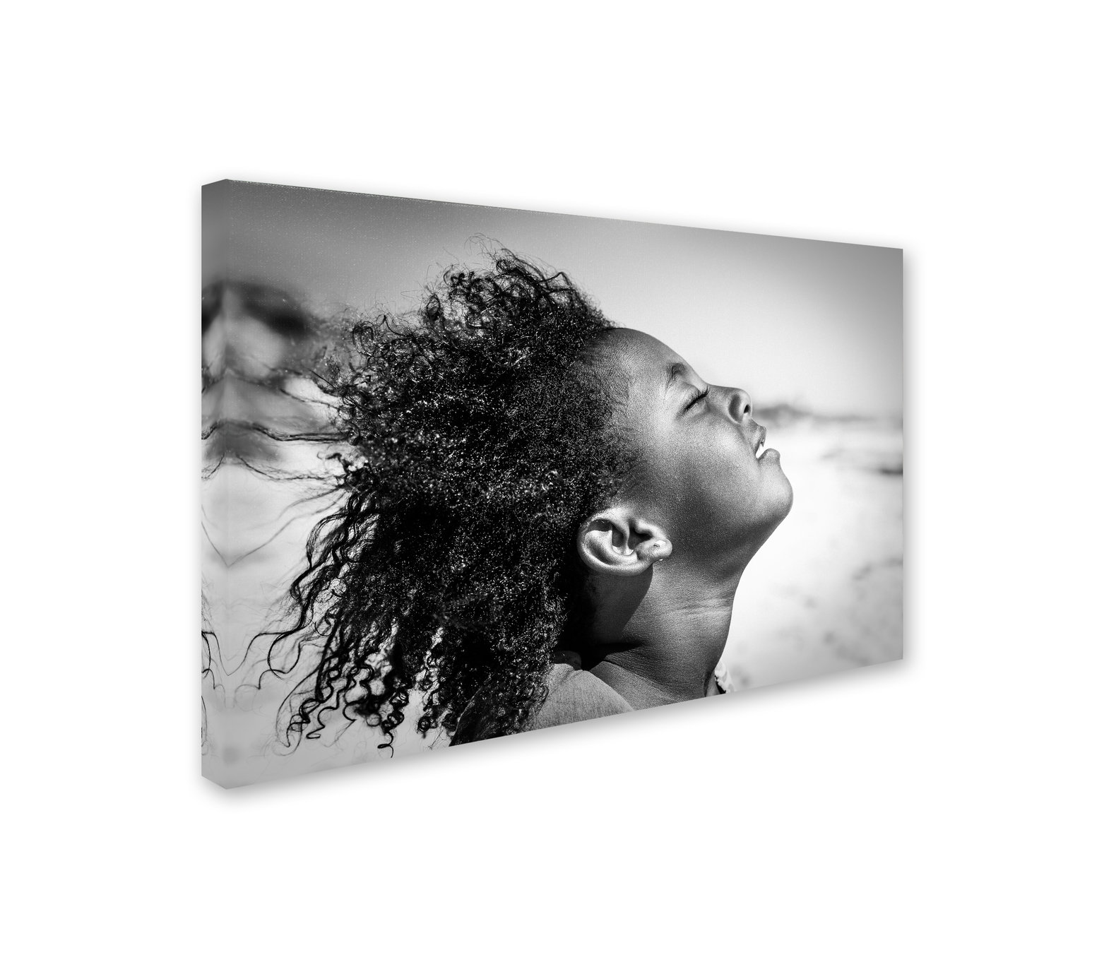Gloria Salgado Gispert 'Feeling The Sun And Wind' Canvas Art, 22x32 ...