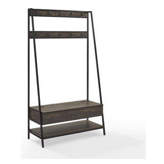 Jacobsen Hall Tree - Industrial - Hall Trees - by Crosley | Houzz