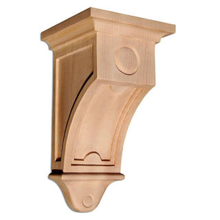 Mission Small Corbel, Cherry - Traditional - Corbels - by Inviting Home ...