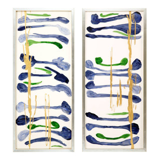 Tempo Artwork, 2-Piece Set - Contemporary - Paintings - by Paragon ...
