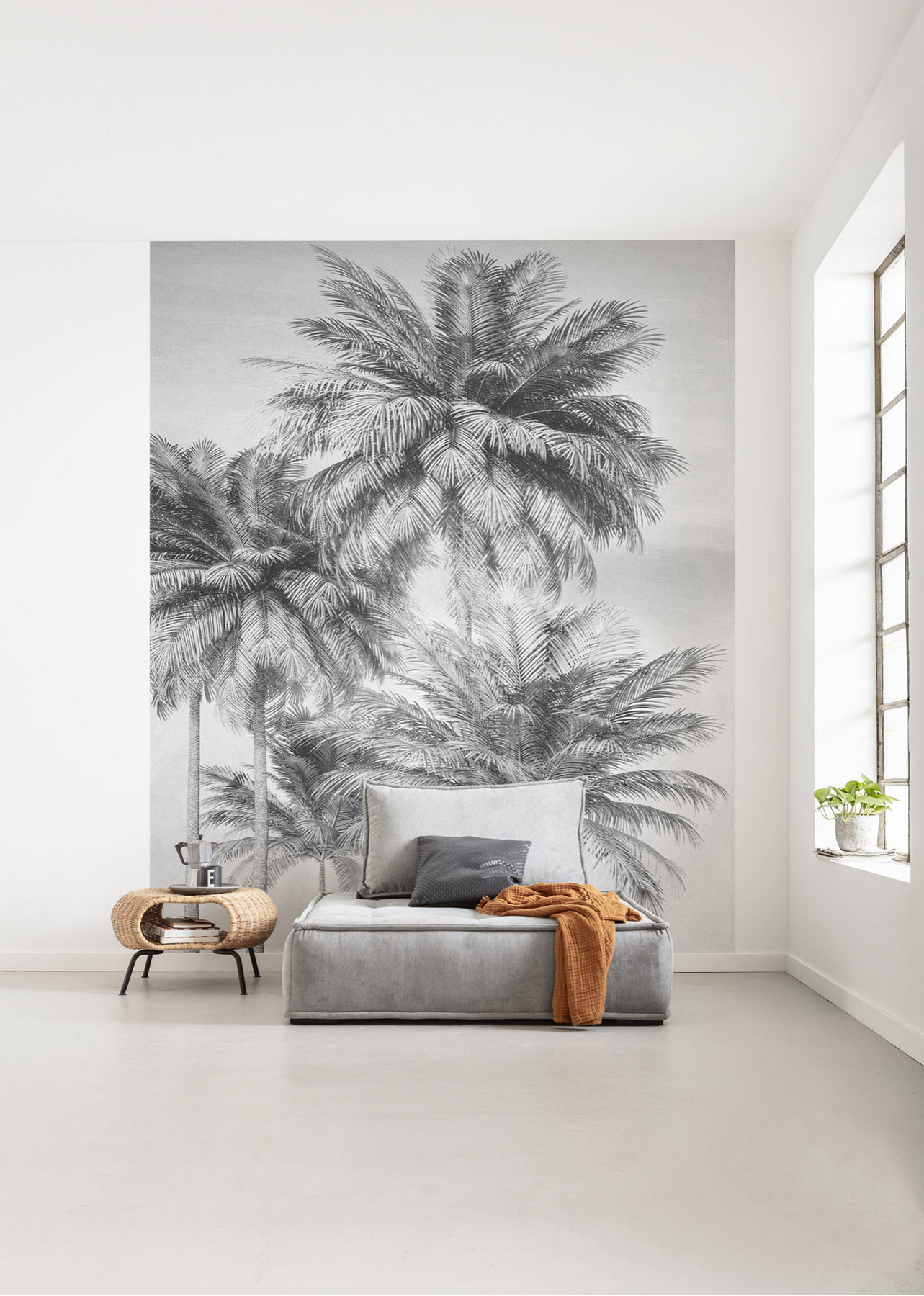 Coco Wall Mural - Tropical - Wallpaper - by Brewster Home Fashions | Houzz