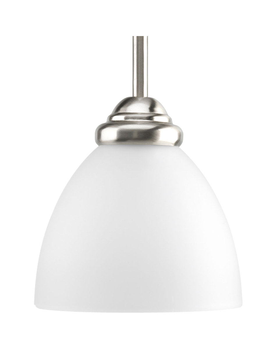 1-Light Mini-Pendant, Antique Bronze With Etched Shade - Pendant ...