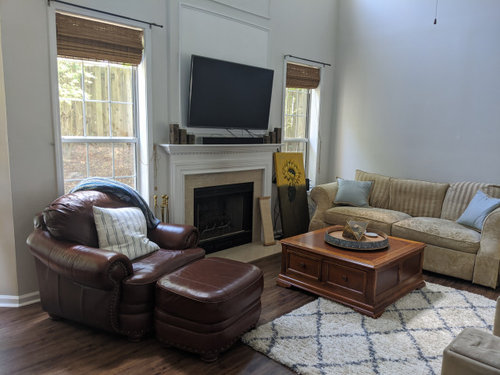 Two story wall design ideas and room layout