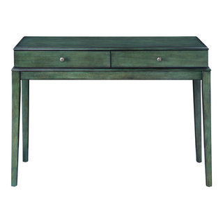 Manas Console Table, Antique Green - Farmhouse - Console Tables - by ...