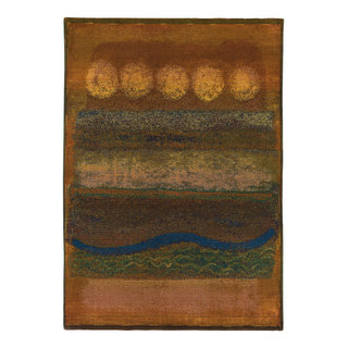 Oriental Weavers Sphinx Kharma II 167x4 Gold Rug, Rectangle 7'10"x11 ...