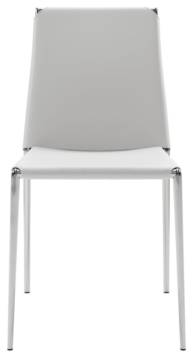 Alex Dining Chair, Set of 4 White - Midcentury - Dining Chairs - by ...