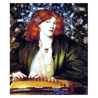 Dante Gabriel Rossetti The Blue Bower Wall Decal, 20x25 - Traditional ...