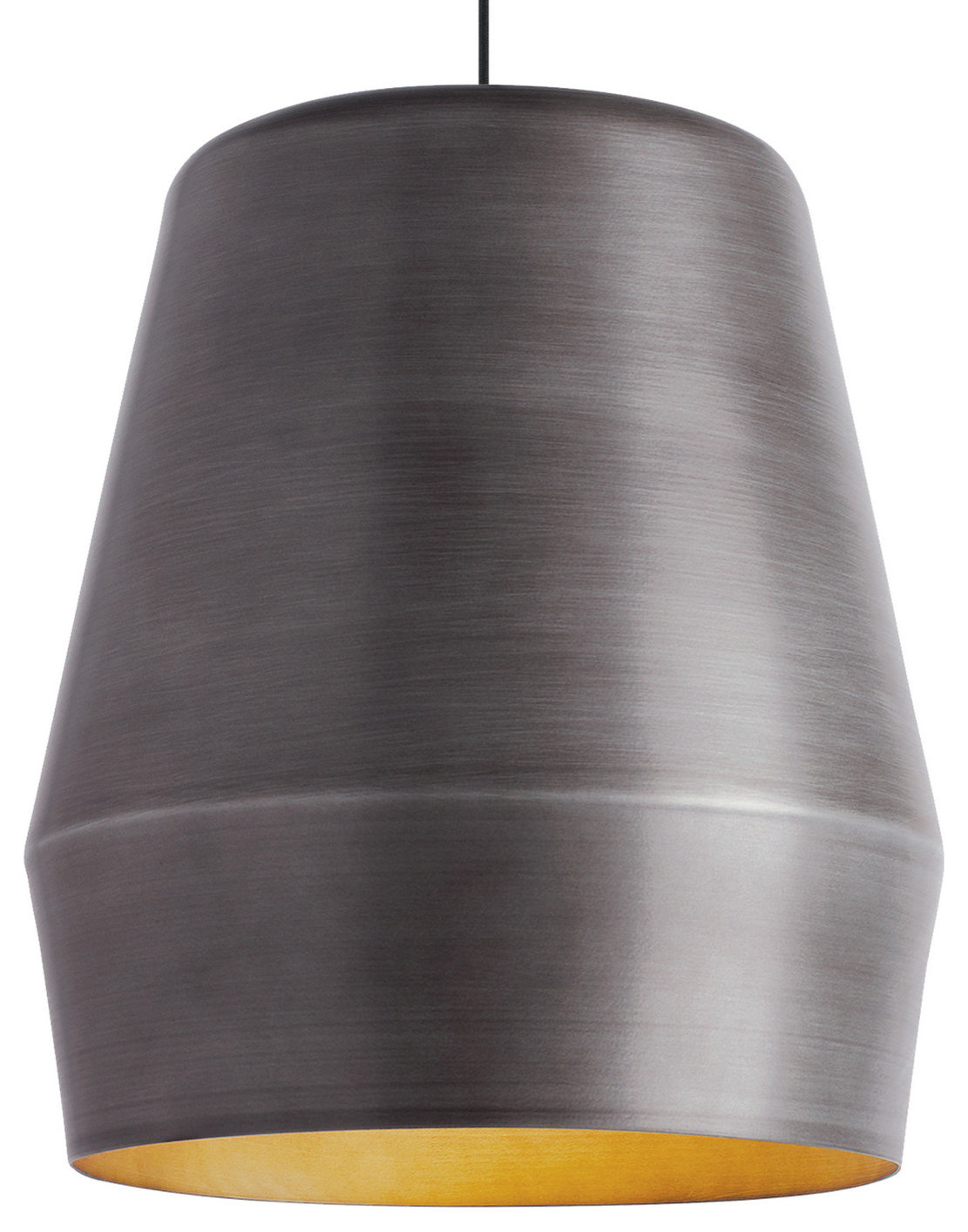 Fossil Gray One Light Pendant from the Allea Collection, 12.600 ...