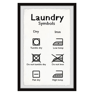 "Do Not Iron" Framed Painting Print, 30x45 - Contemporary - Novelty ...