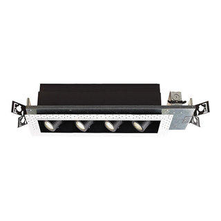 LED Precision Multiple Four-Light IC Rated Housing, 3000K 90CRI Flood ...