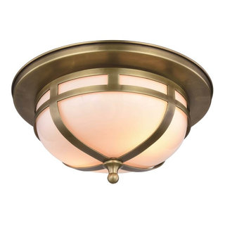 Bella 11" Flush-Mount - Transitional - Flush-mount Ceiling Lighting ...