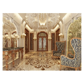 Villa Entrance - Lobby Design - Modern - Other - by Algedra Interior ...