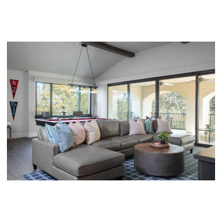 Vineyard Villa - Mediterranean - Family Room - Sacramento - by House of ...