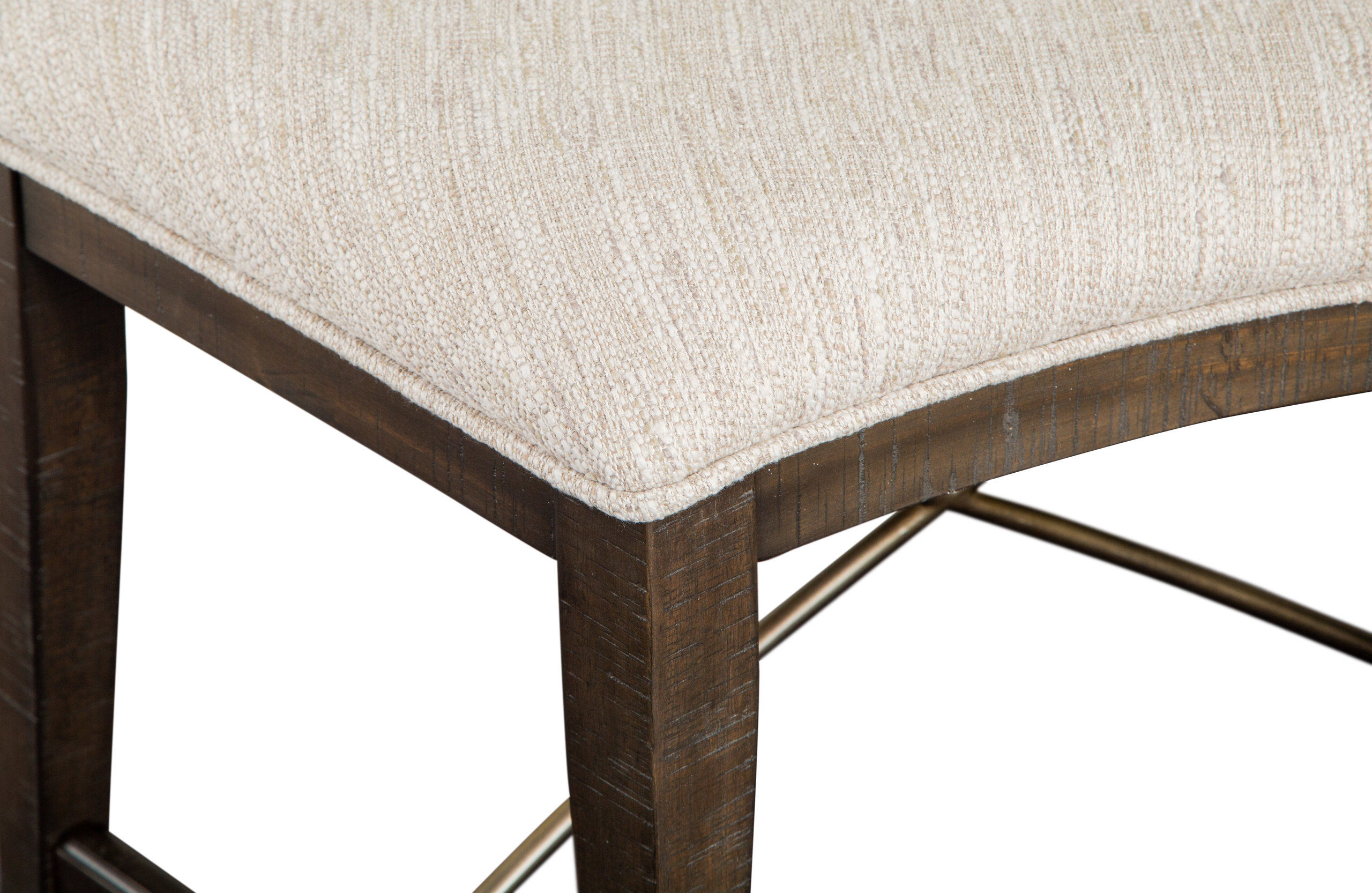 Curved Bench With Upholstered Seat - Transitional - Dining Benches - by ...