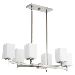 Delta 6-Light Island Fixture - Transitional - Kitchen Island Lighting ...