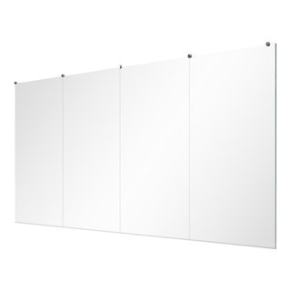 Large Full Body Glass Frameless Mirror for Wall Mount, 60x36 ...
