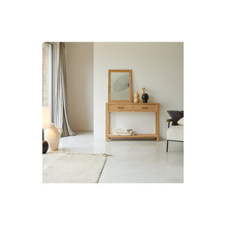 Natural Teak Console Table | Tikamoon Ma毛 - Transitional - Console ...
