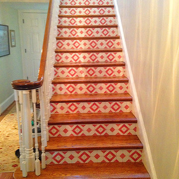 Faux Tile Stair Risers - Photos & Ideas | Houzz