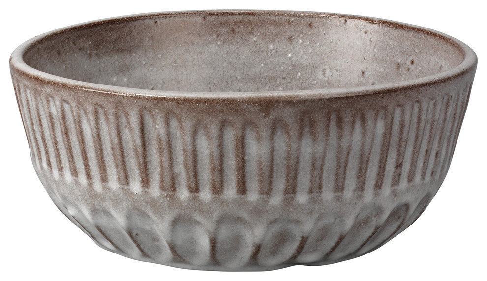 Cradle Bowl, Gray Ceramic - Farmhouse - Decorative Bowls - by ...