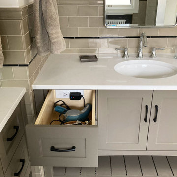 Bathroom Drawer Electrical Outlets - Photos & Ideas | Houzz