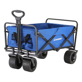 EchoSmile 6.84 cu. ft. Fabric Portable Garden Cart - Contemporary ...