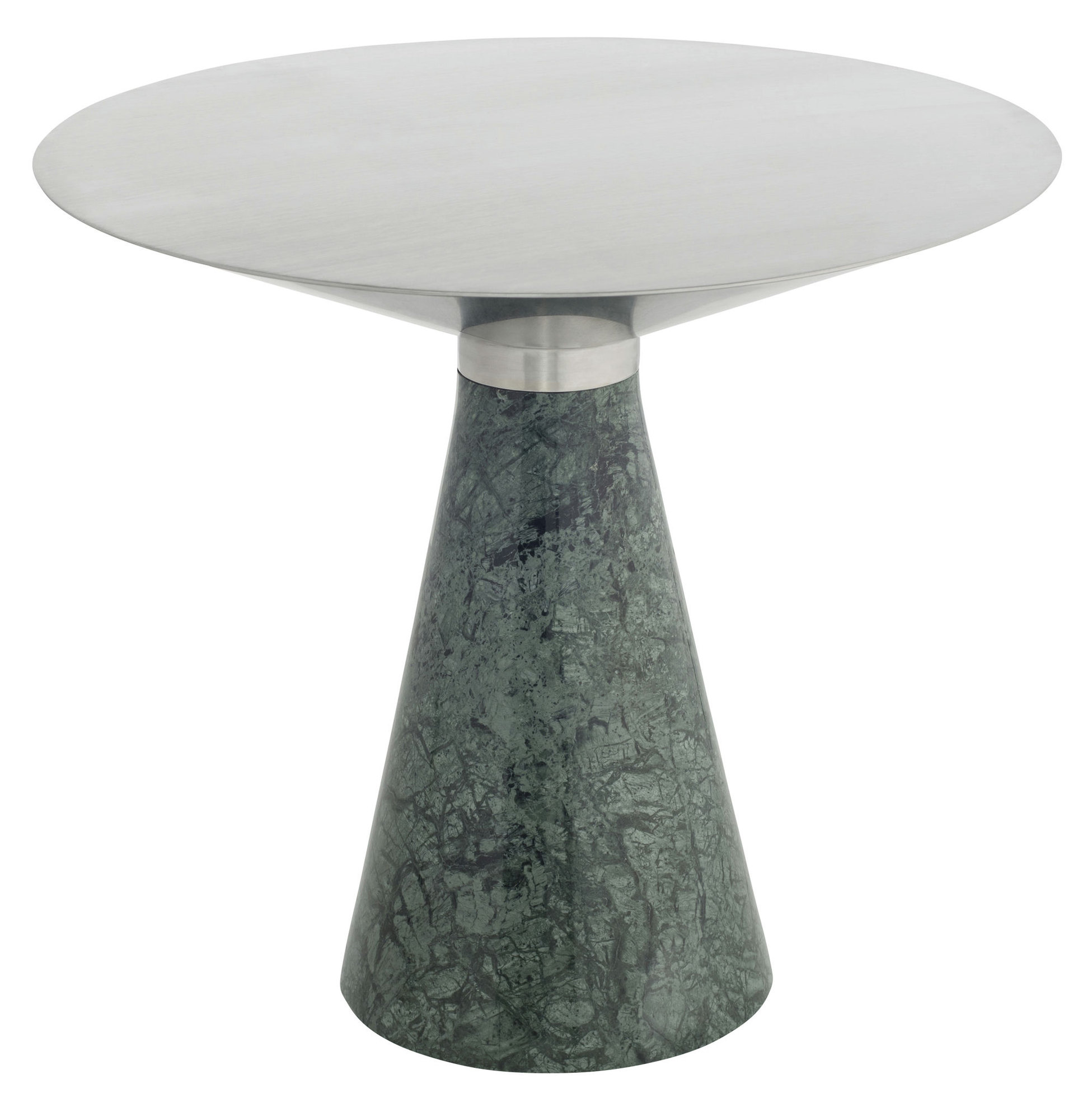 Iris Silver Metal Side Table, HGNA541 - Contemporary - Side Tables And ...