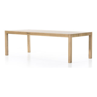 Isador Dry Wash Poplar Dining Table 96" - Transitional - Dining Tables ...