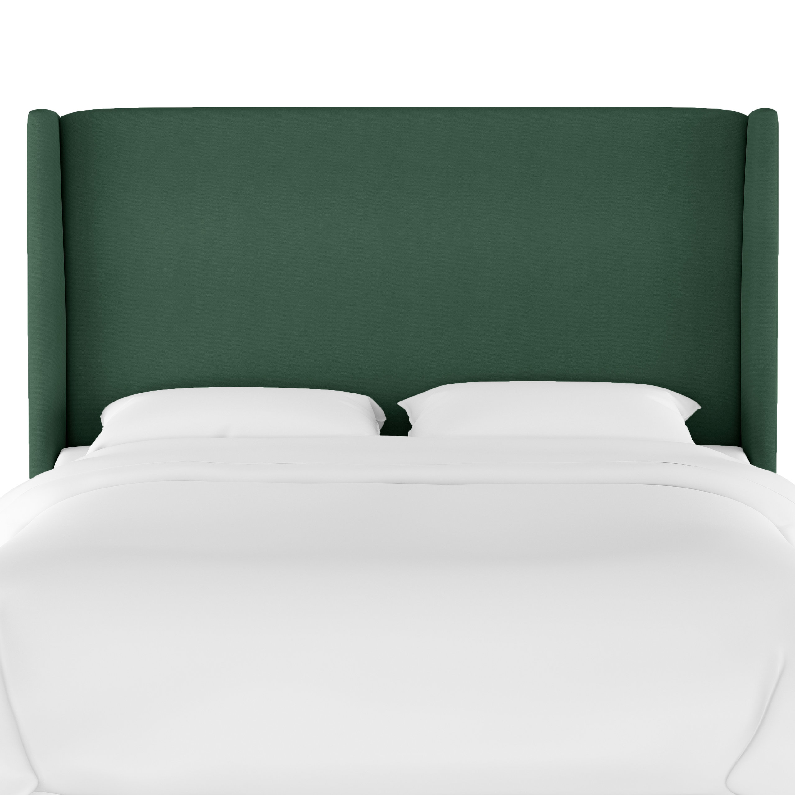 Maxwell Wingback Headboard, Mystere Jade, California King ...