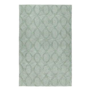 Kaleen Rachael Ray Soho Hand-tufted Soh03-77 Silver Area Rugs, 5'x7'9 ...