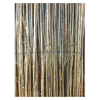 Willow Twig Privacy Screen Fence - Rustic - Home Fencing And Gates - by ...