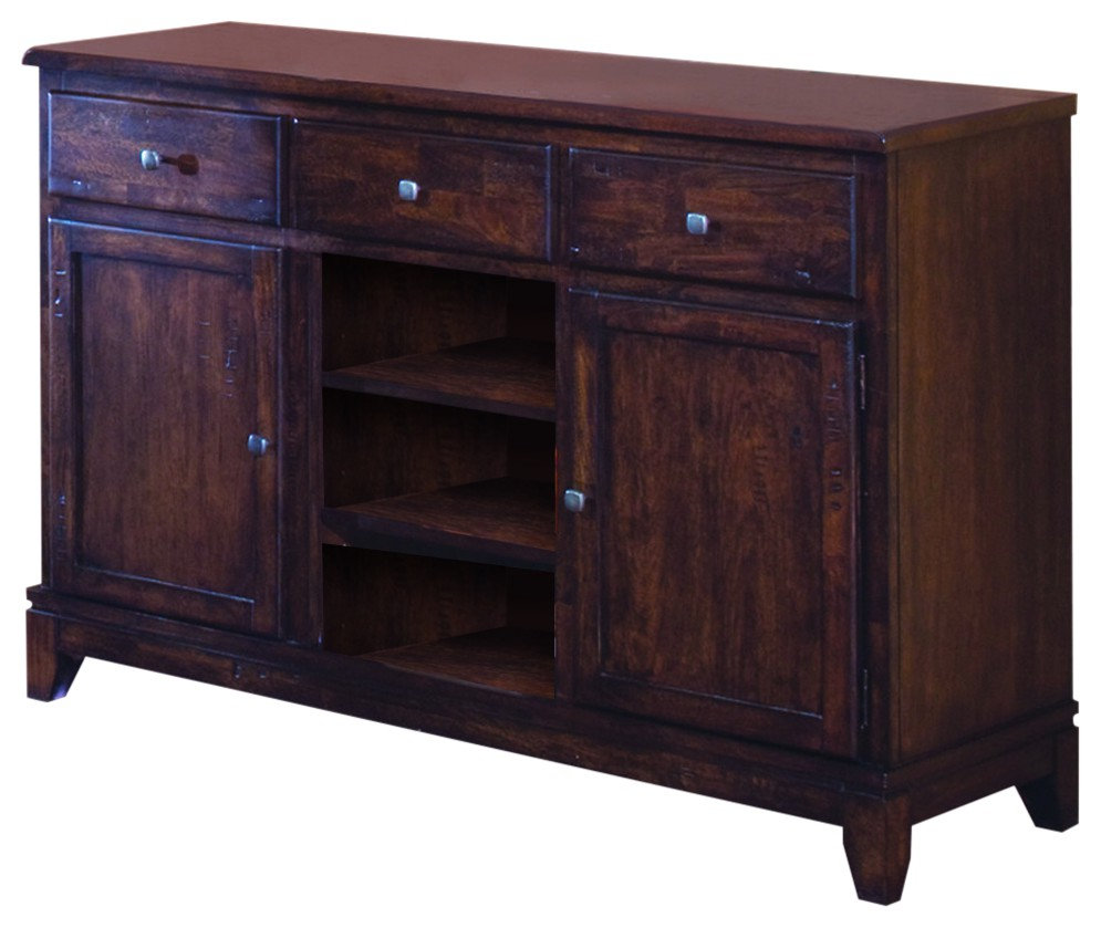 Intercon Furniture Kona Server, Raisin - Transitional - Buffets And ...