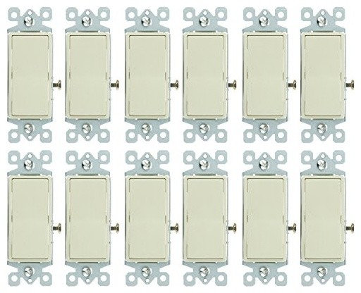 12 Pack Sunlite E512/Cd/12Pk 3 Way On/Off Switch Decora - Modern ...