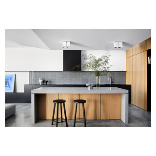 Chisel House - Contemporary - Kitchen - Melbourne - by DX Architects ...