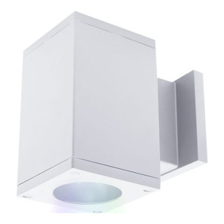 WAC Cube Arch Color Changing Wall Sconce in White, 5.000 - Modern ...