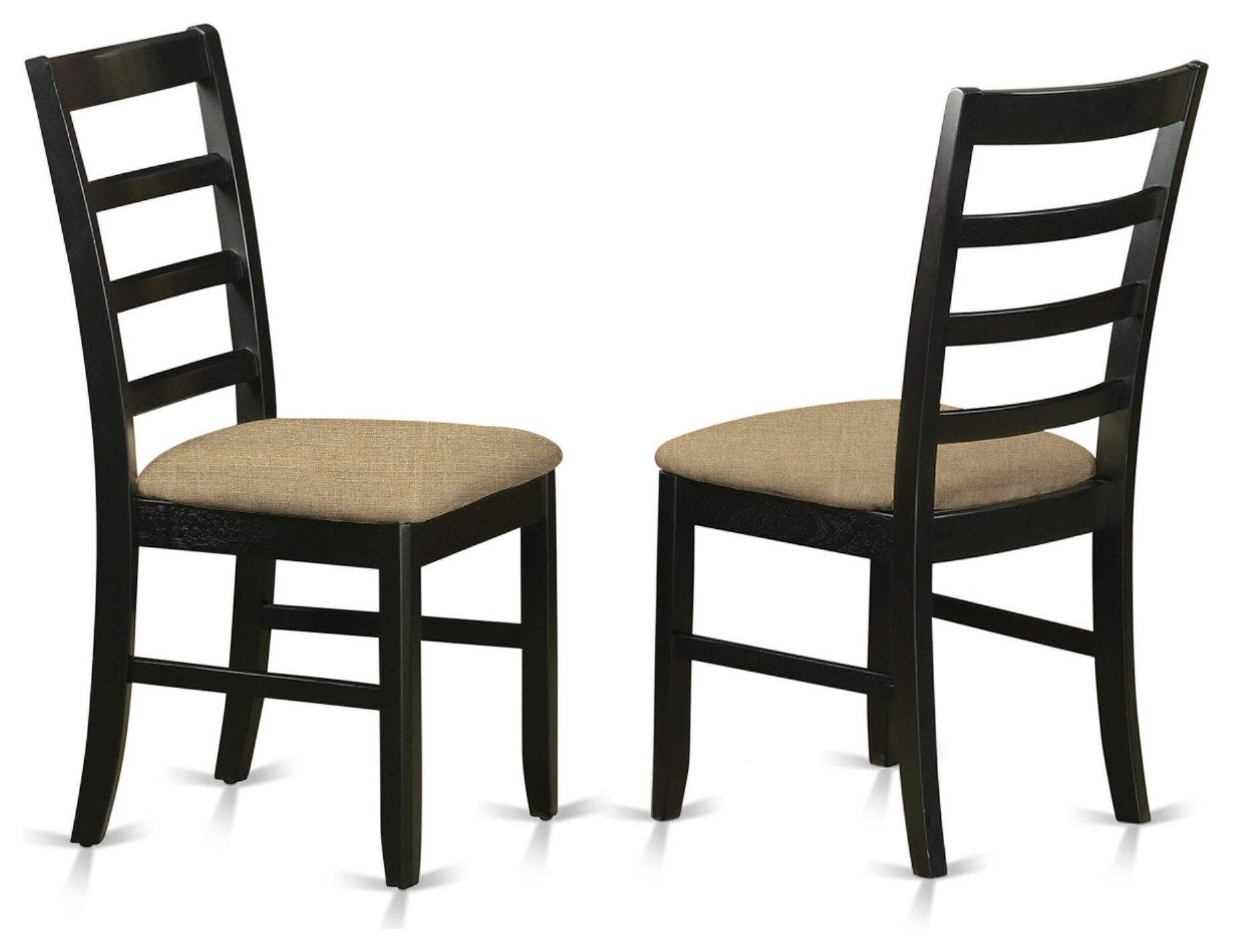 Dlpf3-Bch-C 3-Piece Kitchen Table Set-Dining Table & 2 Microfiber ...