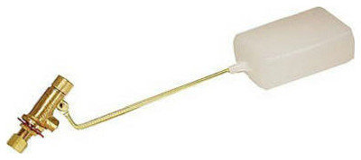Dial Mfg 4153 Compression Float Valve, 1/4", Brass Body, 1/4" - Bidet ...