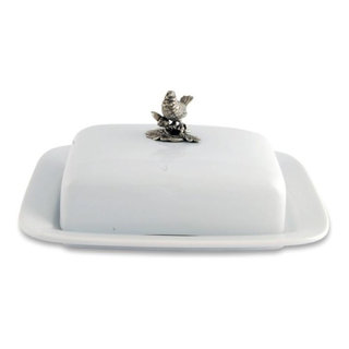 Song Bird Butter Dish - Contemporary - Butter Dishes - by Wildlife ...